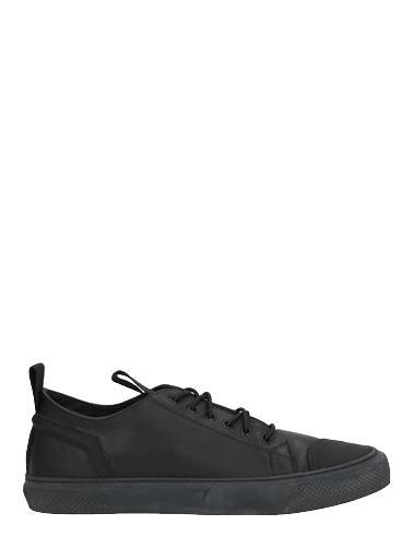 BRUNO BORDESE Leather Lace-up Sneakers - Black