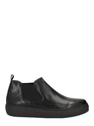 CALPIERRE Leather Chelsea Boots - Black