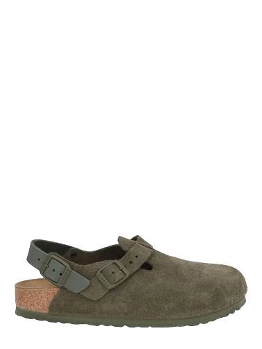 BIRKENSTOCK Mules & Clogs Military Size Leather - Green