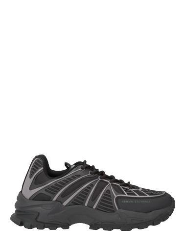 Armani Exchange Sneakers Size Polyester, Polyurethane - Black