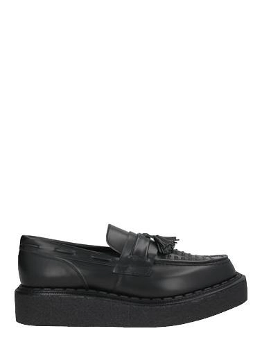 COMME DES GARÇONS X GEORGE COX Leather Tassel Loafers - Black