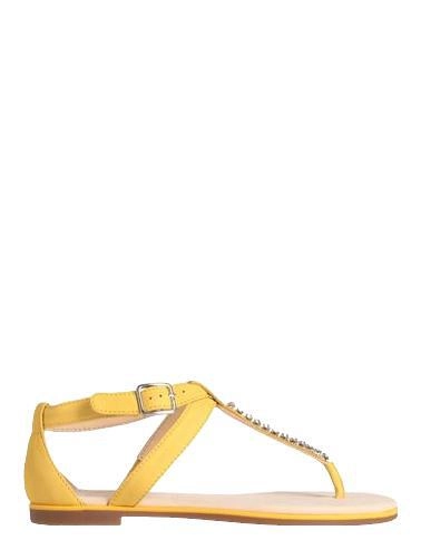 Clarks Thong Sandal Mustard Size Leather - Yellow