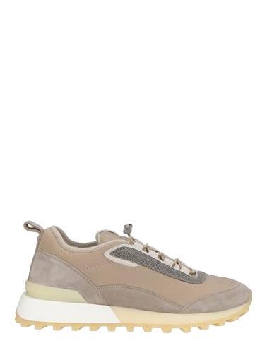 Brunello Cucinelli Sneakers Size Leather, Textile Fibers - Beige