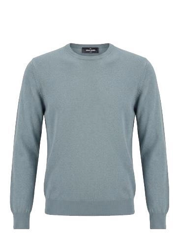 GRAN SASSO Cashmere Crewneck Sweater - Grey
