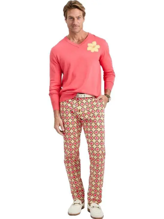 Mr Turk Clyde Slim Trouser Herringbone - Salerno