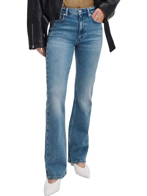 Rag & Bone Peyton Mid Rise Bootcut Jeans - Monterosso