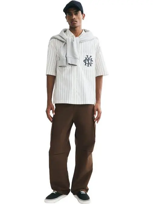 H&M Relaxed-fit Cargo Pants In Cotton - Dark Brown