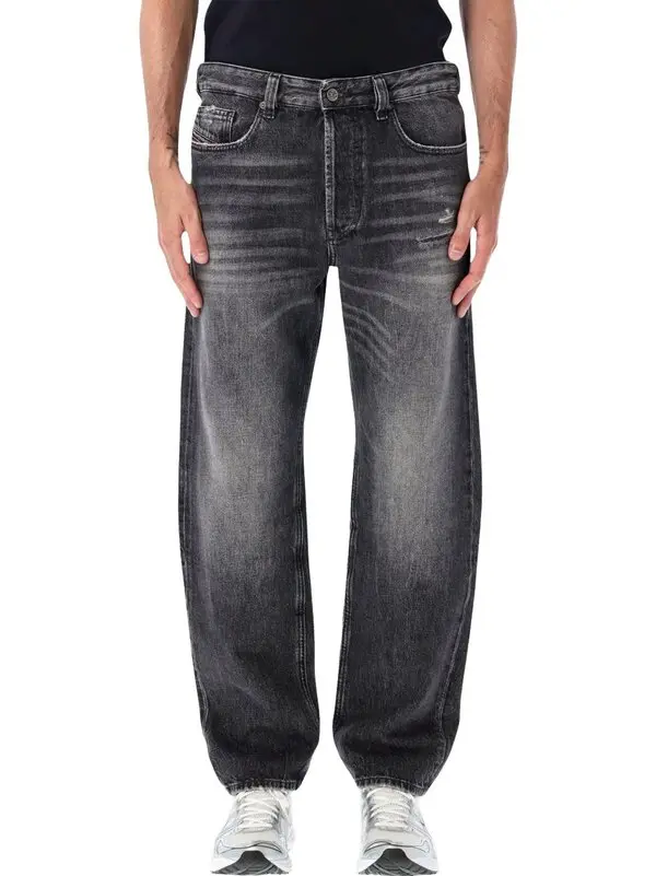 DIESEL® Wash Distressed Jeans - Black