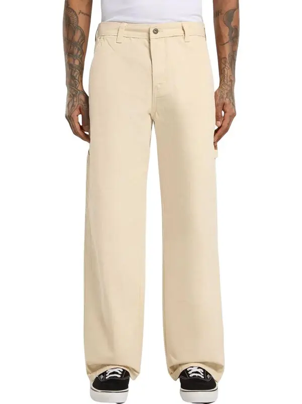 Dickies Wide Leg Work Pants - Beige