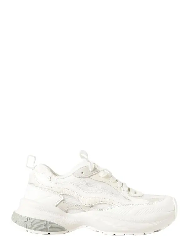 Emporio Armani Lace Up Sneakers - White