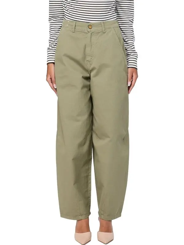 ALYSI Wide Leg Pants - Green