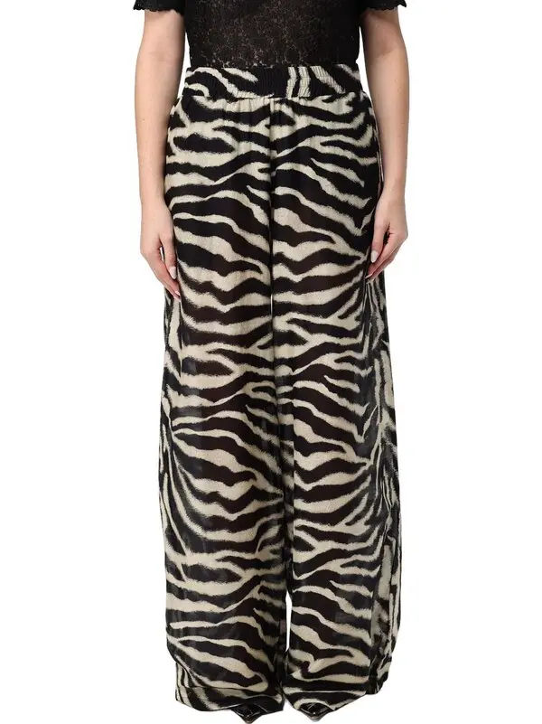 Ermanno Scervino Printed Wide Leg Pants - Multicolor