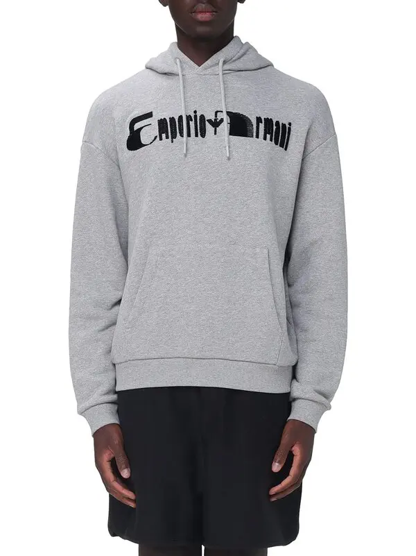 Emporio Armani Logo Sweatshirt - Grey