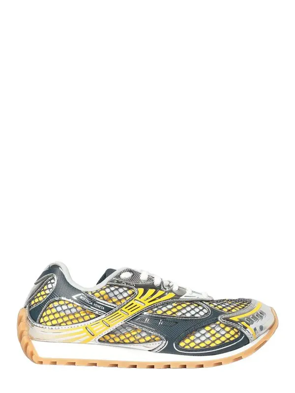 Bottega Veneta Orbit Technical Mesh Sneakers - Yellow