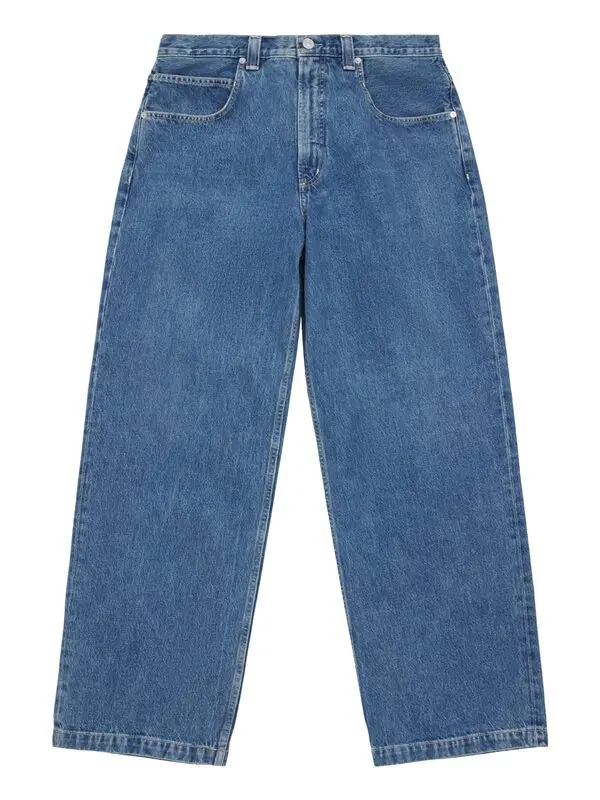 AGOLDE Wide-leg Grover Jeans - Blue