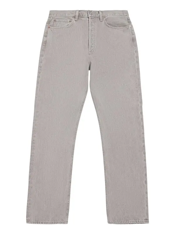 AGOLDE 90's Straight Leg Jeans - Beige