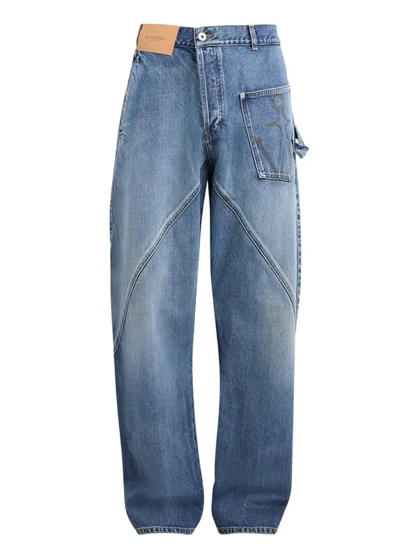 JW Anderson Twisted Workwear Jeans - Blue