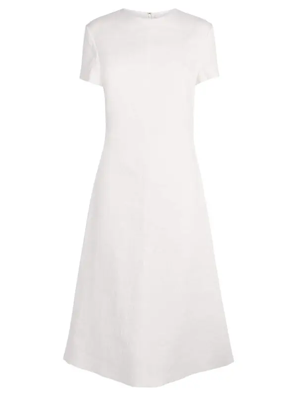 Brandon Maxwell Ridley Mini Dress - White