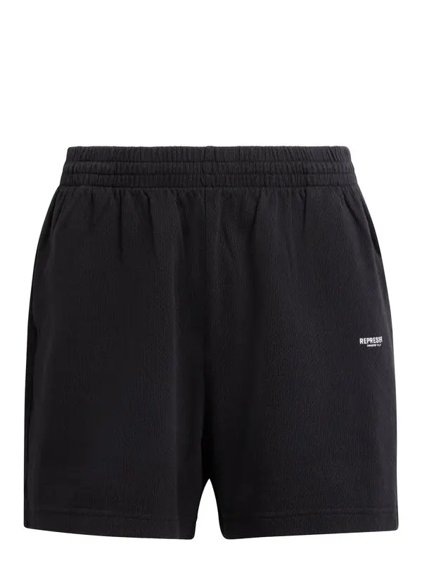 REPRESENT Cotton Micro Owners Club Shorts - Black