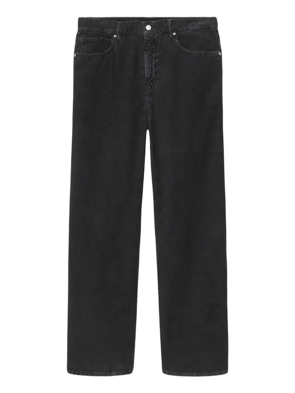 ALLSAINTS Croduroy Lenny Wide-leg Jeans - Blue