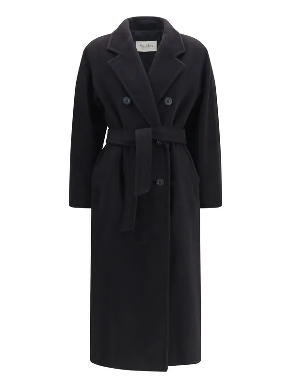 Max Mara 101801 Madame Coat - Black