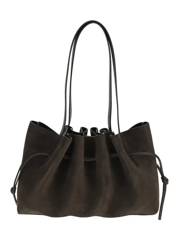 Yuzefi Scallop Shoulder Bag - Brown