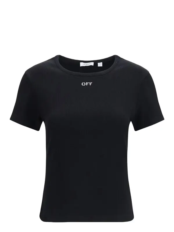 Off-White Off Stamp T-shirt - Black