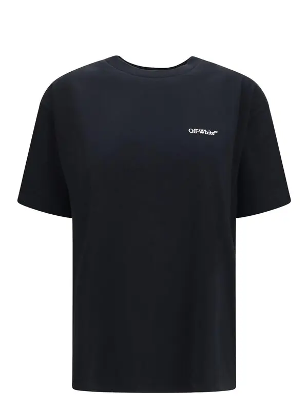 Off-White Arrow Out Flower T-shirt - Black