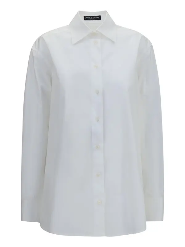 Dolce & Gabbana Classic Cotton Shirt - White
