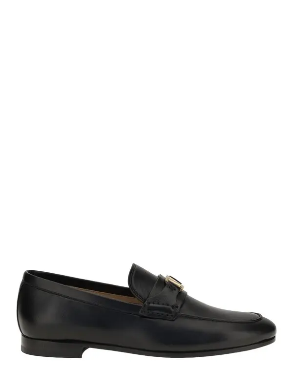 Valentino Garavani Vlogo Signature Nappa Loafers - Black