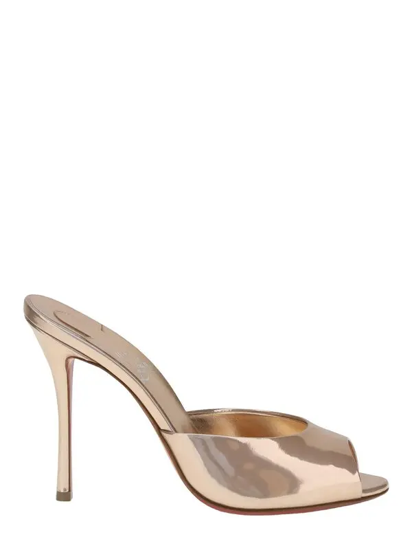 CHRISTIAN LOUBOUTIN Me Dolly Mules - Gold