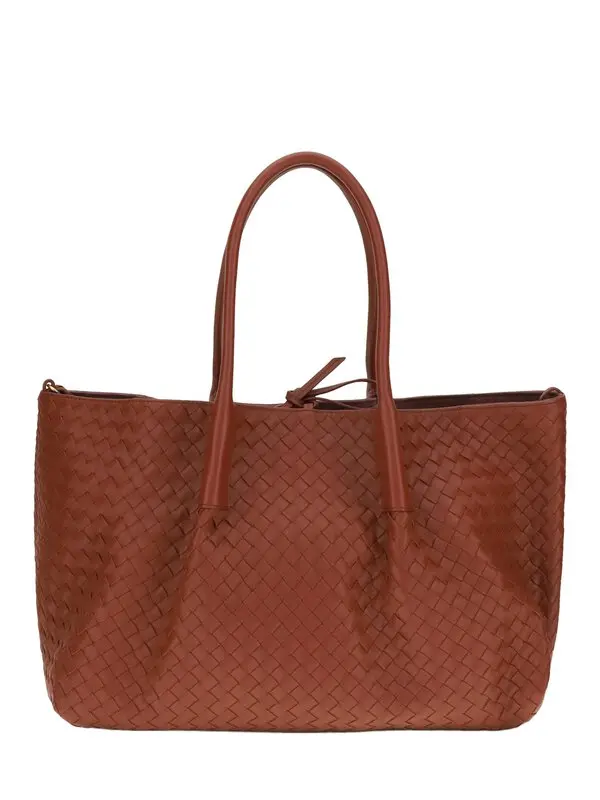 Bottega Veneta Pinacoteca Tote Bag - Brown
