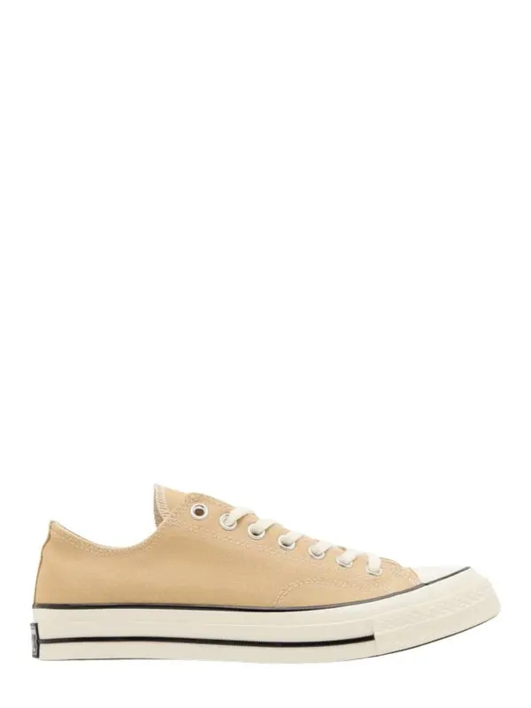 CONVERSE Low Top Canvas Lace-up Sneakers - Beige