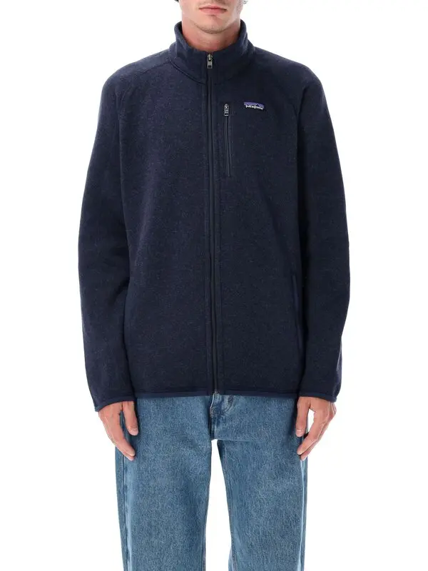 Patagonia Recycled Polyester Fleece Jacket - Blu
