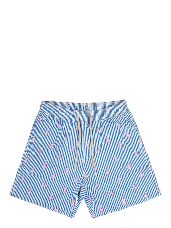 MC2 SAINT BARTH Lighting Swim Trunks - Blue