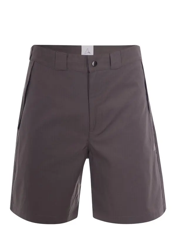ROA Relaxed-fit Technical Shorts - Grey