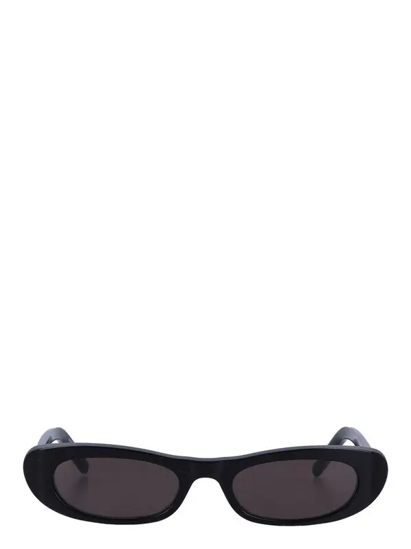 Saint Laurent Acetate Statement Accessory - Blak