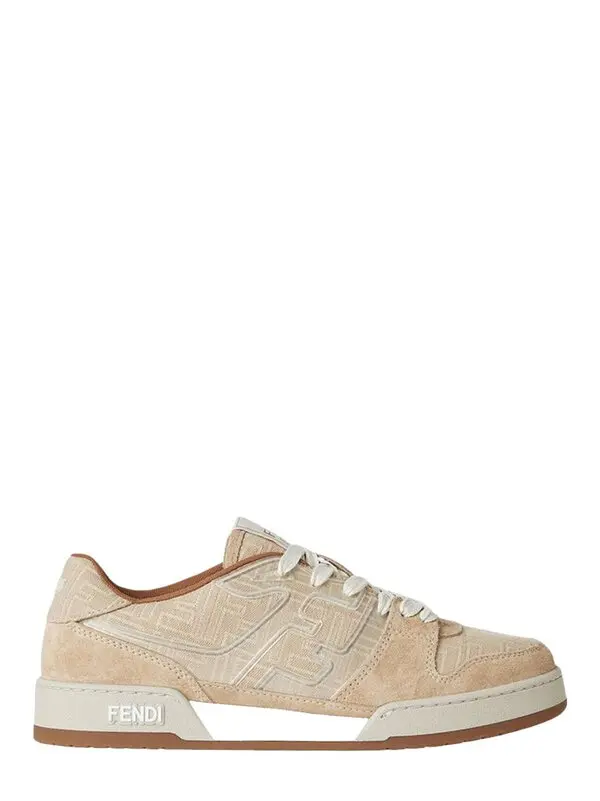 Fendi Match Sneakers - Tan