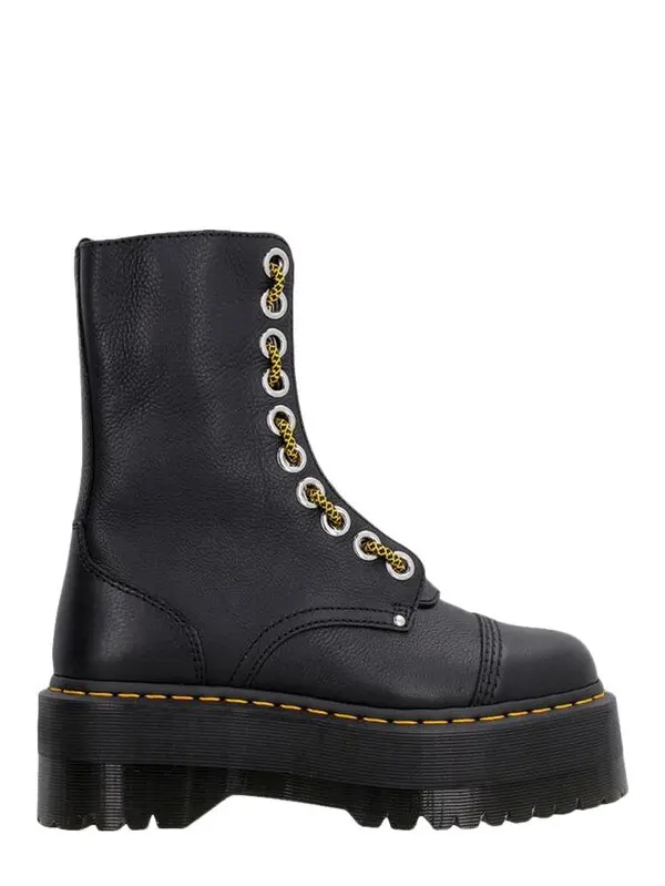 Dr. Martens Sinclair Hi Max Pebbled Boot - Black