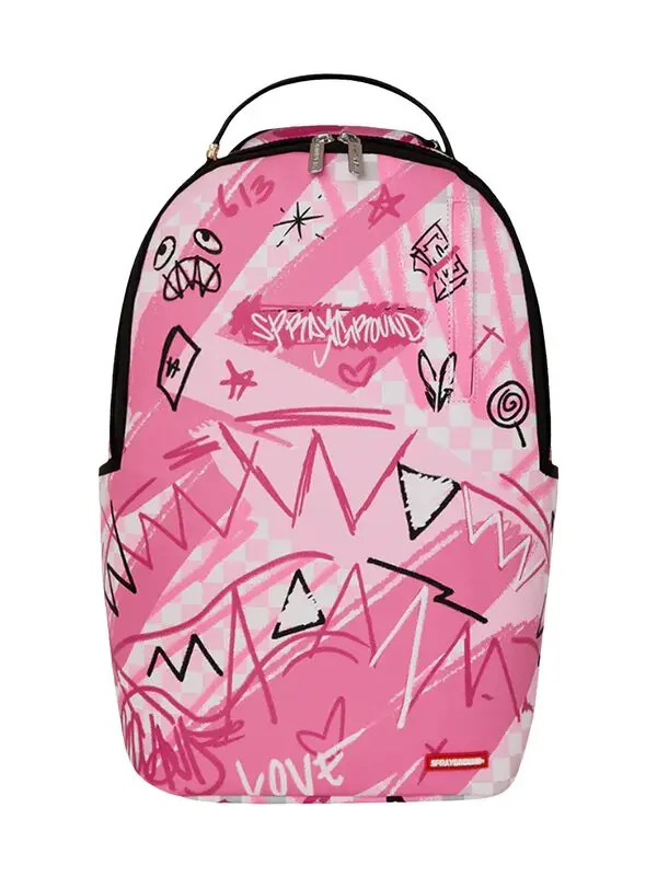 SPRAYGROUND Smoke Check Dlxsv Backpack - Pink