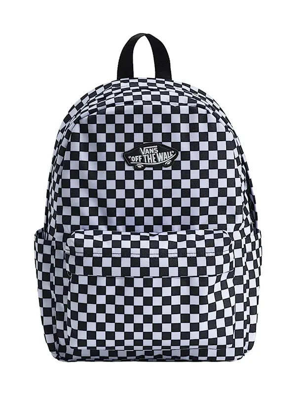 VANS Old Skool Grom Checkerboard Backpack - Black