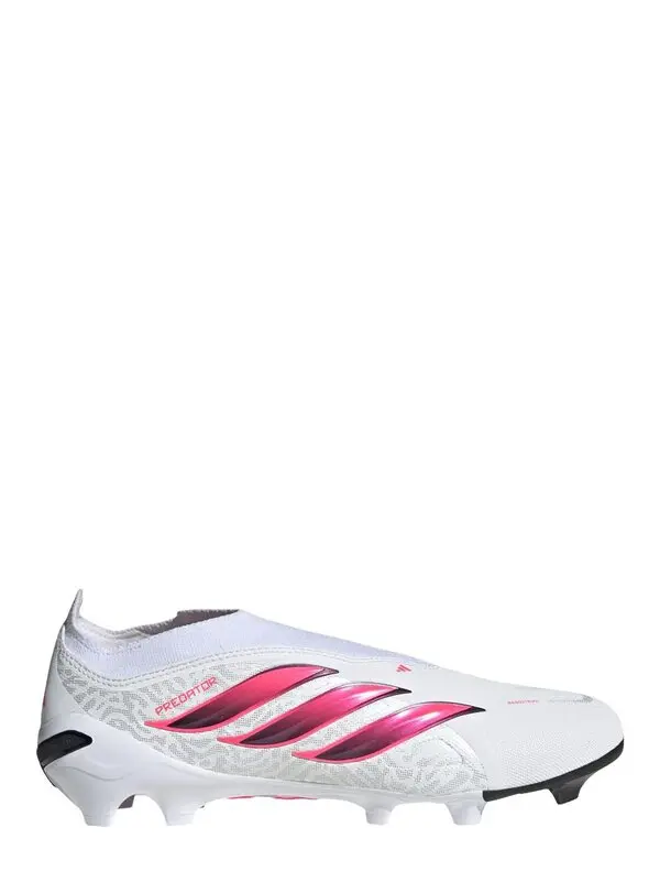 Adidas Predator League Laceless Fg Athletic Football Boots - White