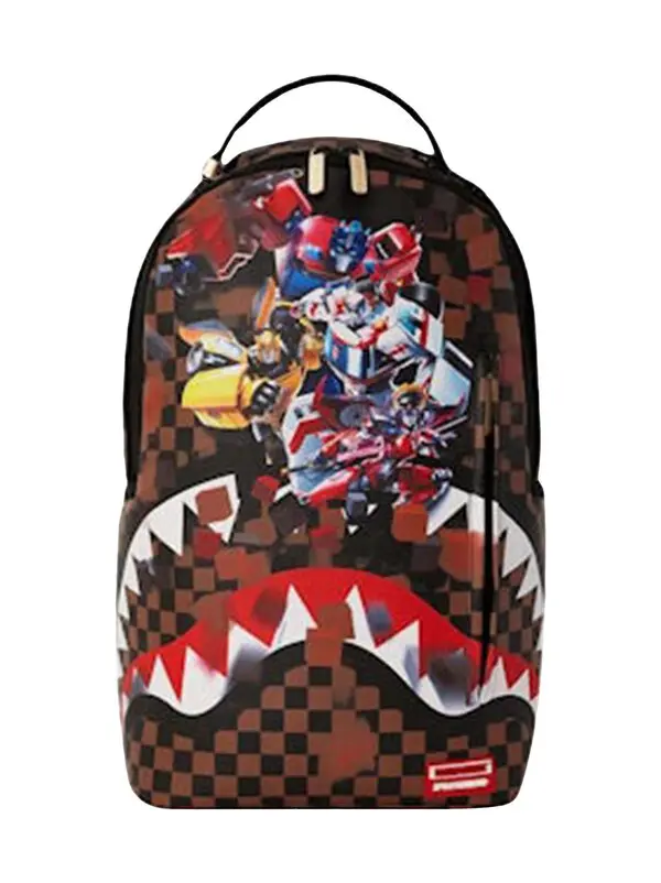SPRAYGROUND Transformers Protect The Planet Dlxv Backpack /autobot Emblem - Brown