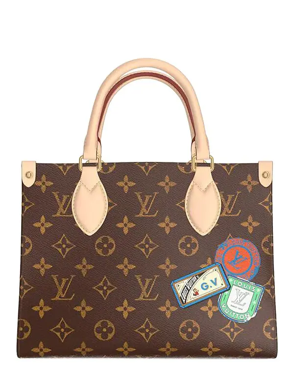 LOUIS VUITTON Onthego Pm Mon Monogram Monogram Canvas - Brown