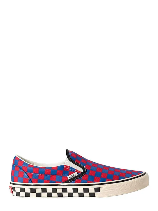 VANS Classic Slip-on Checkerboard - Red