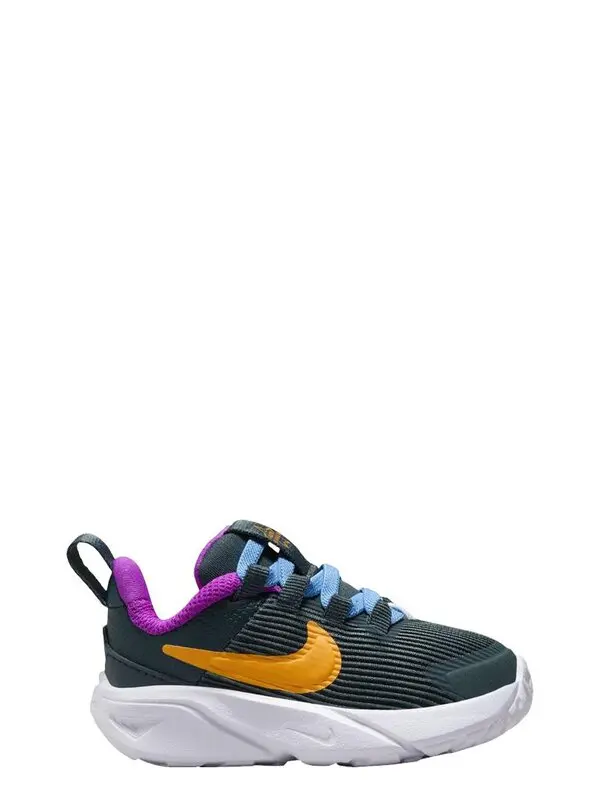 Nike Star Runner 4 Td 'deep Jungle Sundial' Youth Running Shoes - Green
