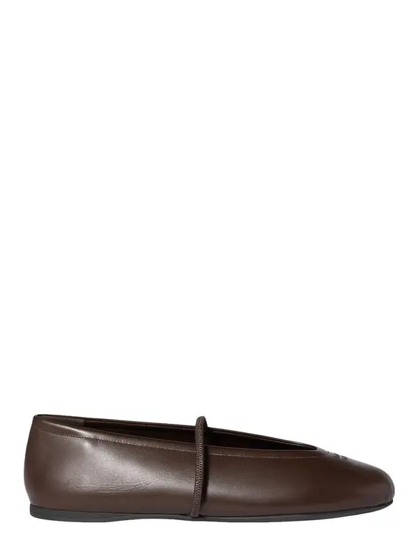 Miu Miu Wmns Ballerina 'dark - Brown