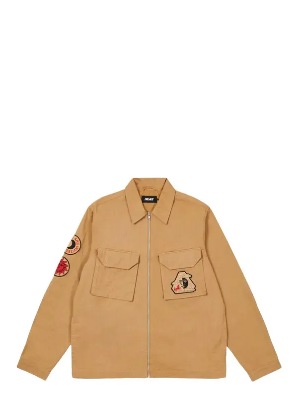 PALACE Da One Cargo Jacket 'sand - Tan