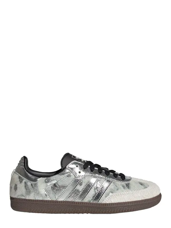 Adidas Wmns Samba Og 'cream Silver Metallic Black - White