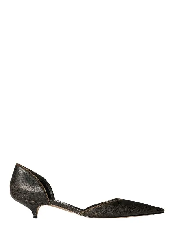 THE ROW Wmns Liisa Kitten D'orsay Heel 'dark - Brown